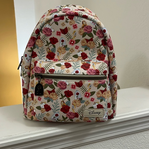 Disney | Bags | Disney Beauty And The Beast Mini Backpack | Poshmark